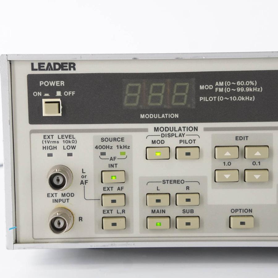 [DW]USED 8日保証 07/2021CAL LEADER 3216 STANDARD SIGNAL GENERATOR シグナル ...