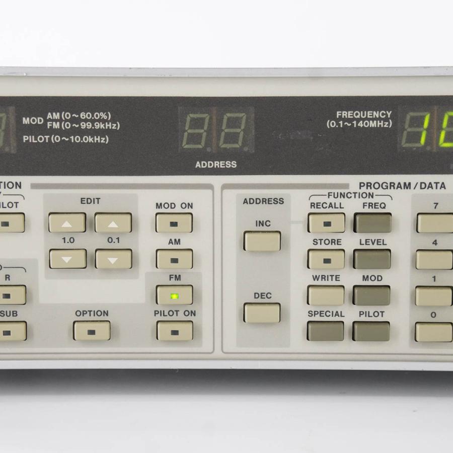 [DW]USED 8日保証 07/2021CAL LEADER 3216 STANDARD SIGNAL GENERATOR シグナル ...