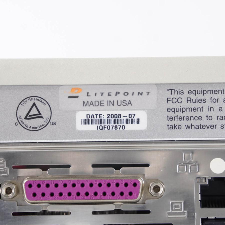 [DW]USED 8日保証 LITEPOINT Iqflex WLAN 2.4/5GHz 無線測定器 [04732-0018] :04732 ...