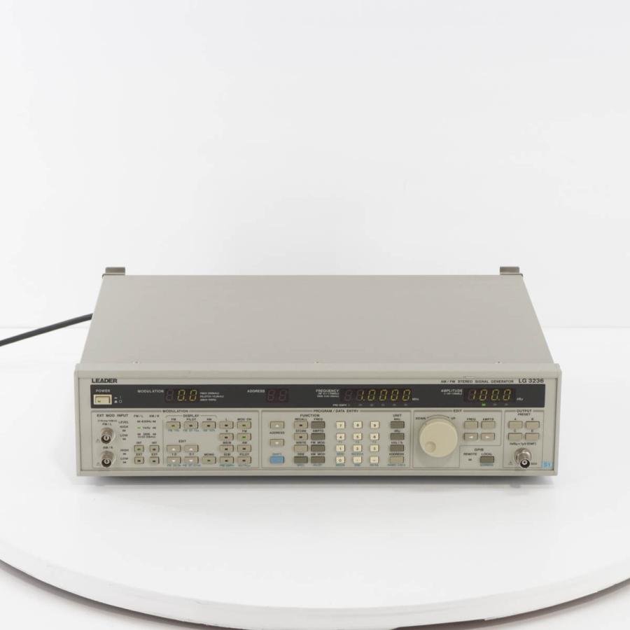 [JB]USED 現状販売 LEADER LG 3236 AM/FM STEREO SIGNAL GENERATOR ステレオシグナル ...