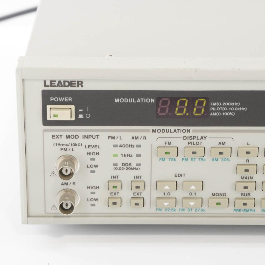 [JB]USED 現状販売 LEADER LG 3236 AM/FM STEREO SIGNAL GENERATOR ステレオシグナル ...