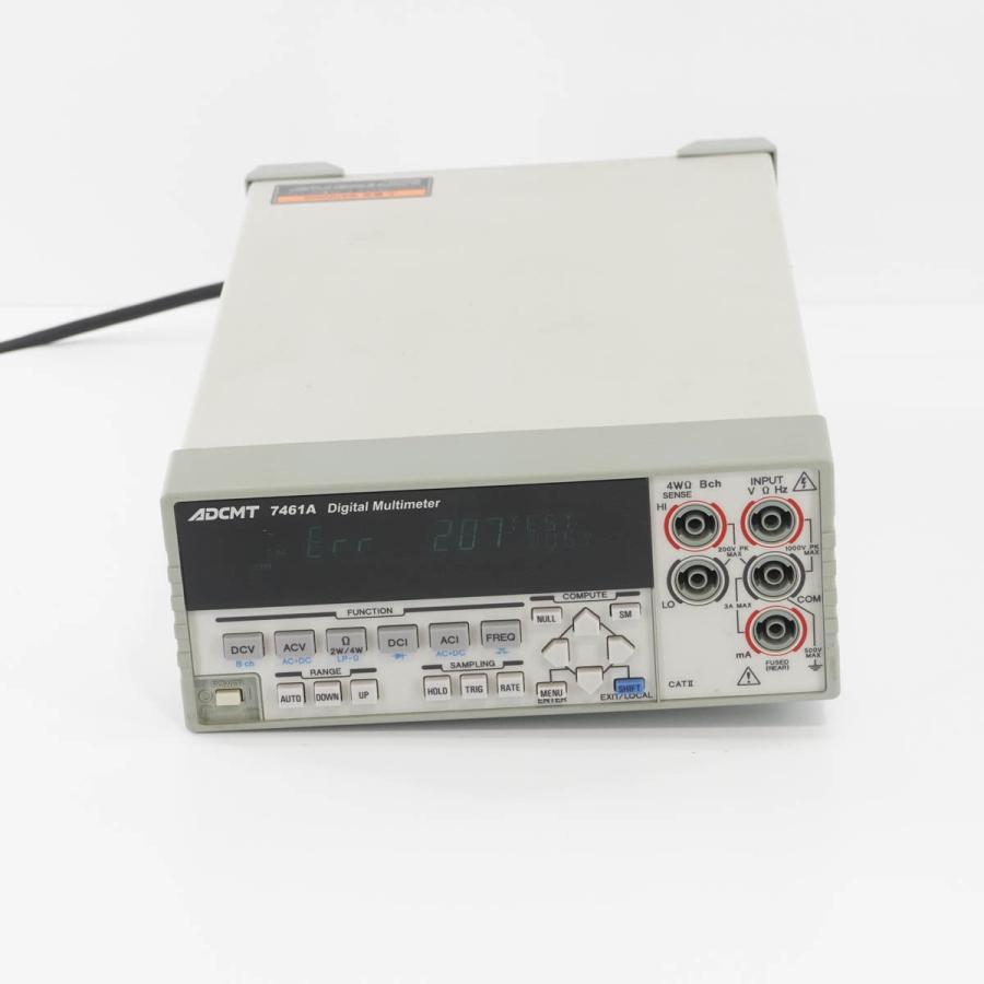 [JB]USED 現状販売 ADCMT 7461A Digital Multimeter デジタルマルチメーター [04732-0077 ...