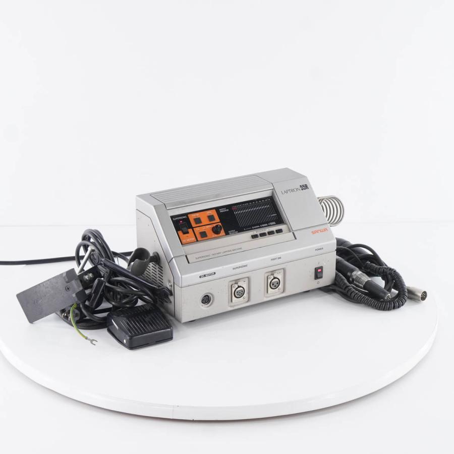 [PG]USED 8日保証 sanwa LAPTRON 55R 超音波研磨装置 SUPERSONIC / ROTARY LAPPING ...