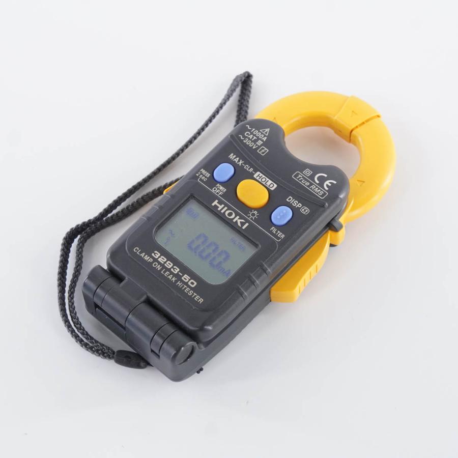 [DW]USED 8日保証 06/2021CAL HIOKI 3293-50 CLAMP ON LEAK HiTESTER クランプオンリーク ...