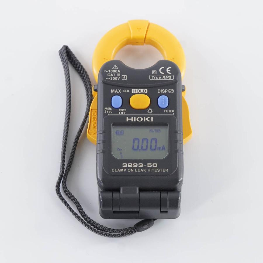 [DW]USED 8日保証 06/2021CAL HIOKI 3293-50 CLAMP ON LEAK HiTESTER クランプオンリーク ...