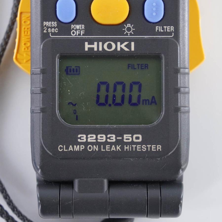 [DW]USED 8日保証 06/2021CAL HIOKI 3293-50 CLAMP ON LEAK HiTESTER クランプオンリーク ...