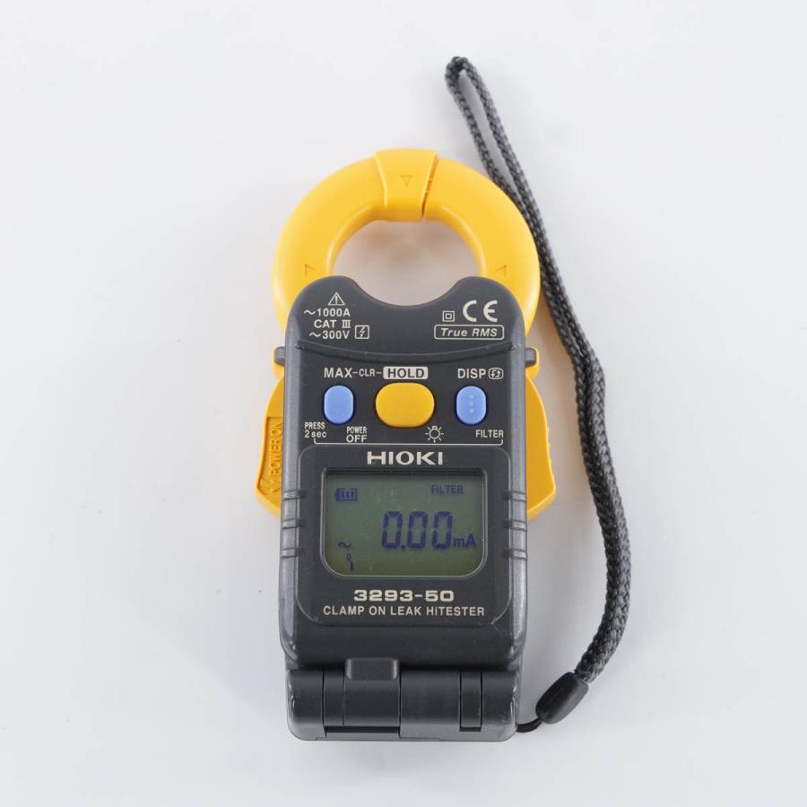 [DW]USED 8日保証 11/2020CAL HIOKI 3293-50 CLAMP ON LEAK HiTESTER クランプオンリーク ...
