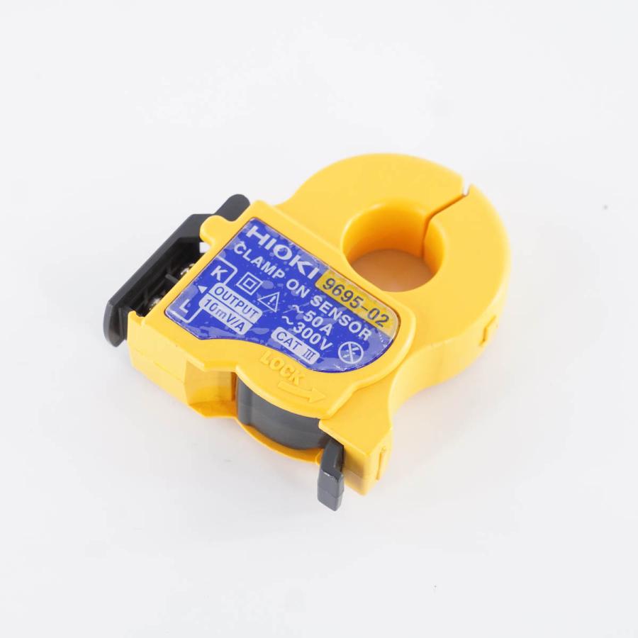 [DW]USED 8日保証 11/2020CAL HIOKI 9695-02 CLAMP ON SENSOR クランプオンセンサー ...