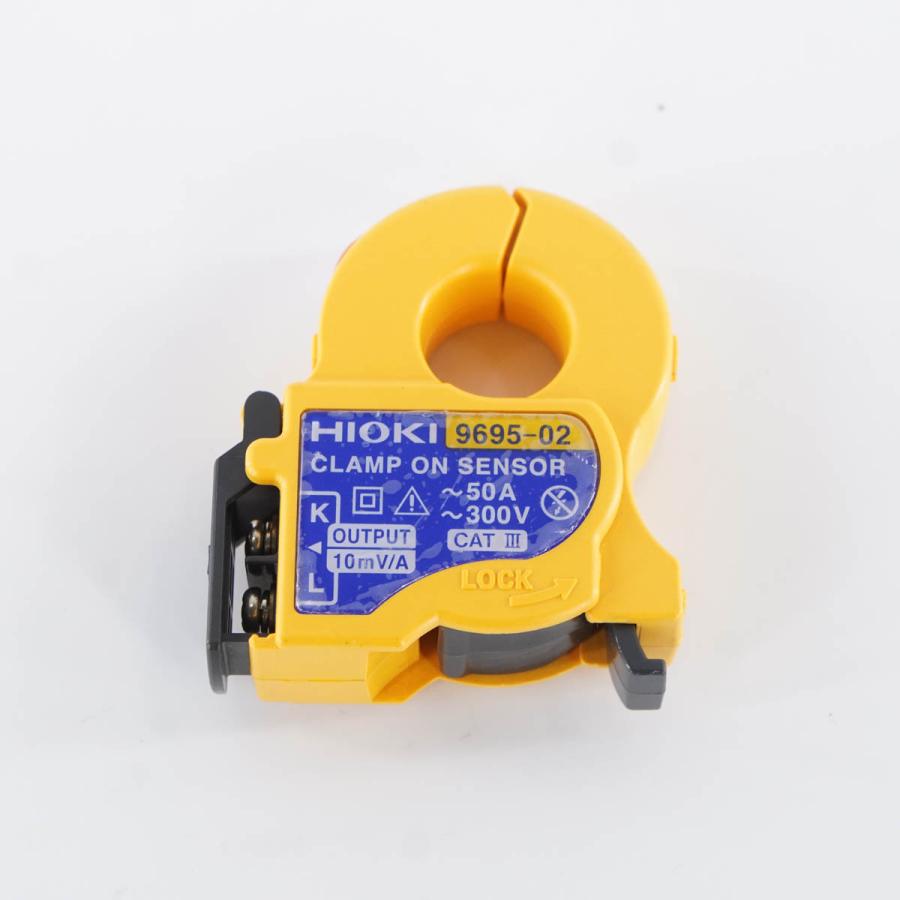 [DW]USED 8日保証 11/2020CAL HIOKI 9695-02 CLAMP ON SENSOR クランプオンセンサー ...