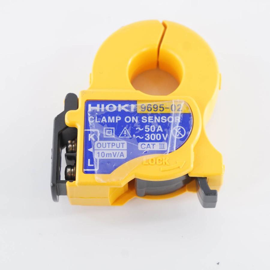 [DW]USED 8日保証 01/2021CAL HIOKI 9695-02 CLAMP ON SENSOR クランプオンセンサー 取扱説明書 ...
