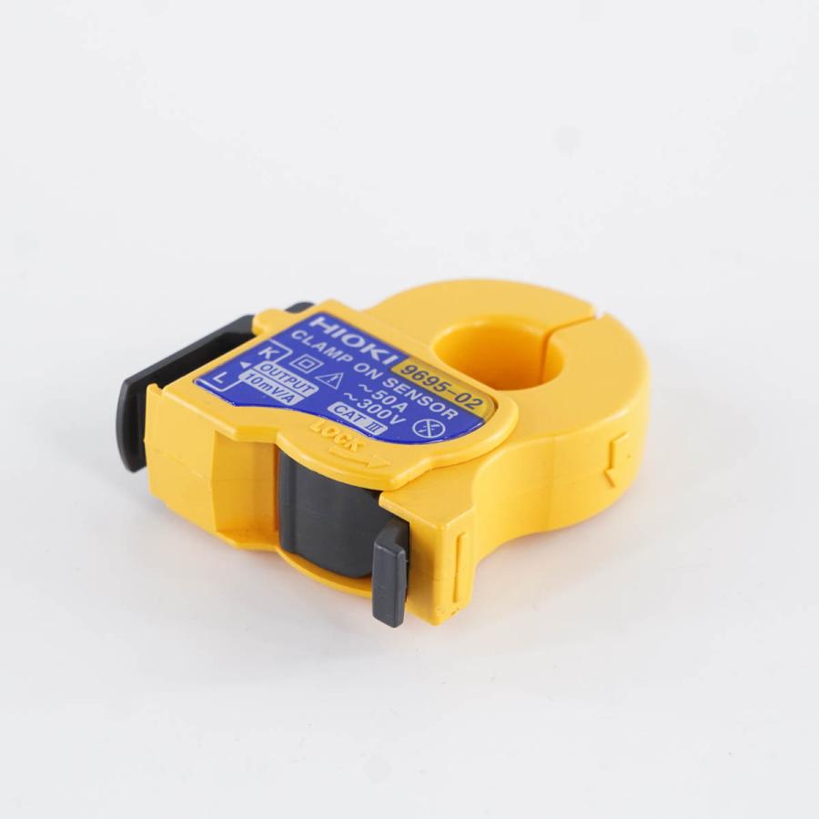 [DW]USED 8日保証 10/2021CAL HIOKI 9695-02 CLAMP ON SENSOR クランプオンセンサー 取扱説明書 ...