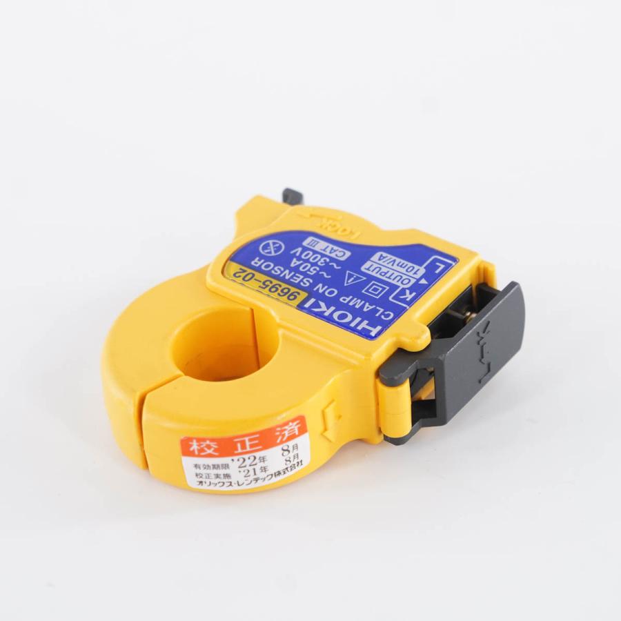 [DW]USED 8日保証 2台入荷 08/2021CAL HIOKI 9695-02 CLAMP ON SENSOR クランプオンセンサー ...