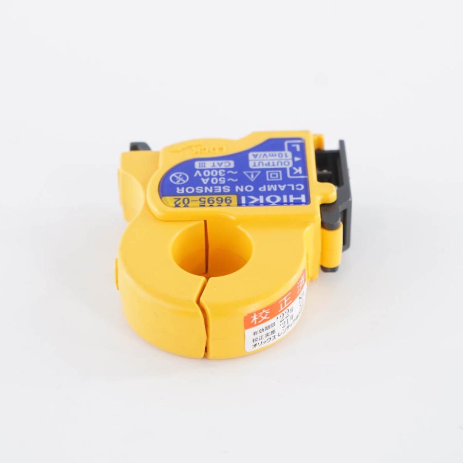 [DW]USED 8日保証 2台入荷 08/2021CAL HIOKI 9695-02 CLAMP ON SENSOR クランプオンセンサー ...