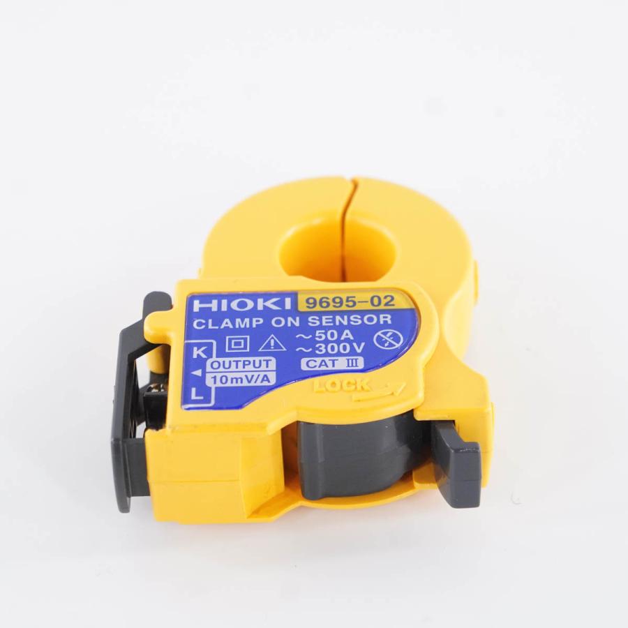 [DW]USED 8日保証 2台入荷 10/2020CAL HIOKI 9695-02 CLAMP ON SENSOR クランプオンセンサー ...