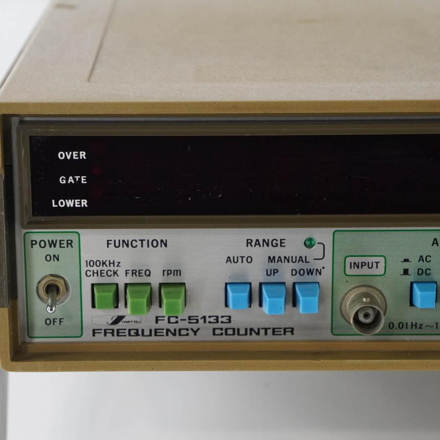 [DW]USED 8日保証 セット IWATSU HIOKI FC-5133 3182 3233 FREQUENCY COUNTER ...