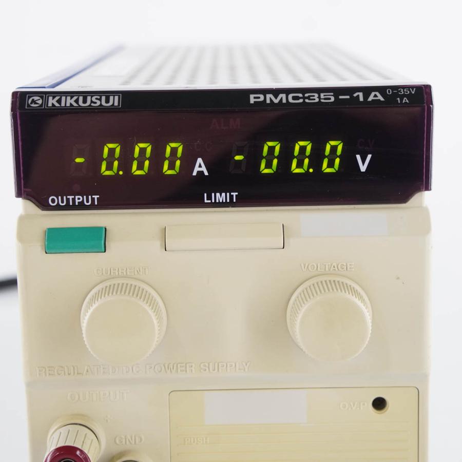 [DW]USED 8日保証 KIKUSUI PMC35-1A REGULATED DC POWER SUPPLY 0-35V 1A 電源コード [04736-0008] : DIRWINGS ...
