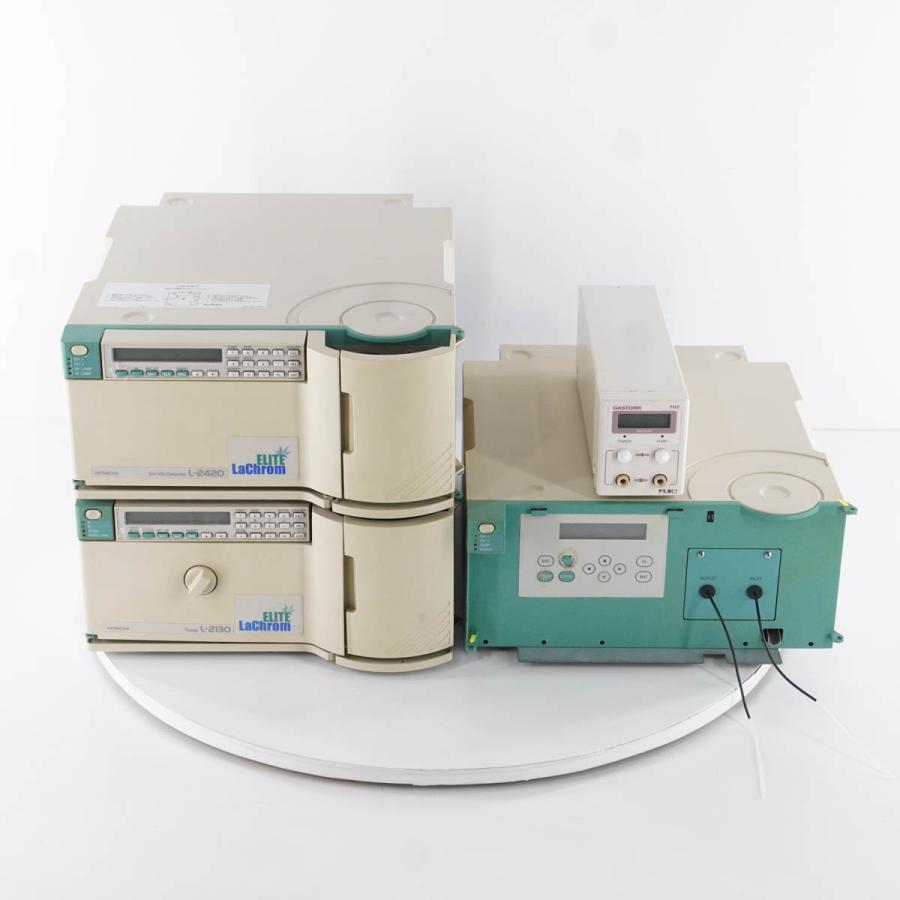 [DW]USED 8日保証 セット HITACHI L-2420 L-2130 L-2490 HPLC ELITE LaChrom UV ...