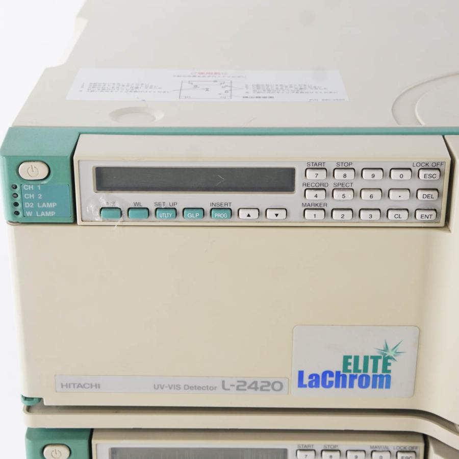 [DW]USED 8日保証 セット HITACHI L-2420 L-2130 L-2490 HPLC ELITE LaChrom UV ...