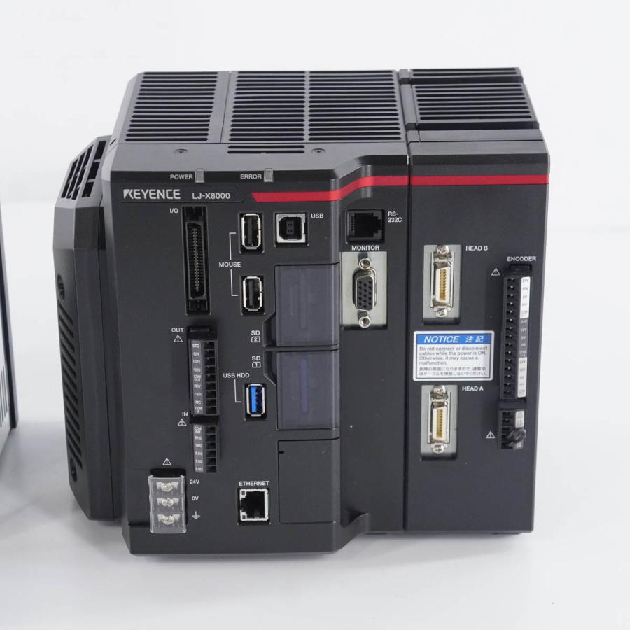 [DW]USED 8日保証 セット KEYENCE LJ-X8200 LJ-X8000 CA-U4 Laser Profiler [04758 ...