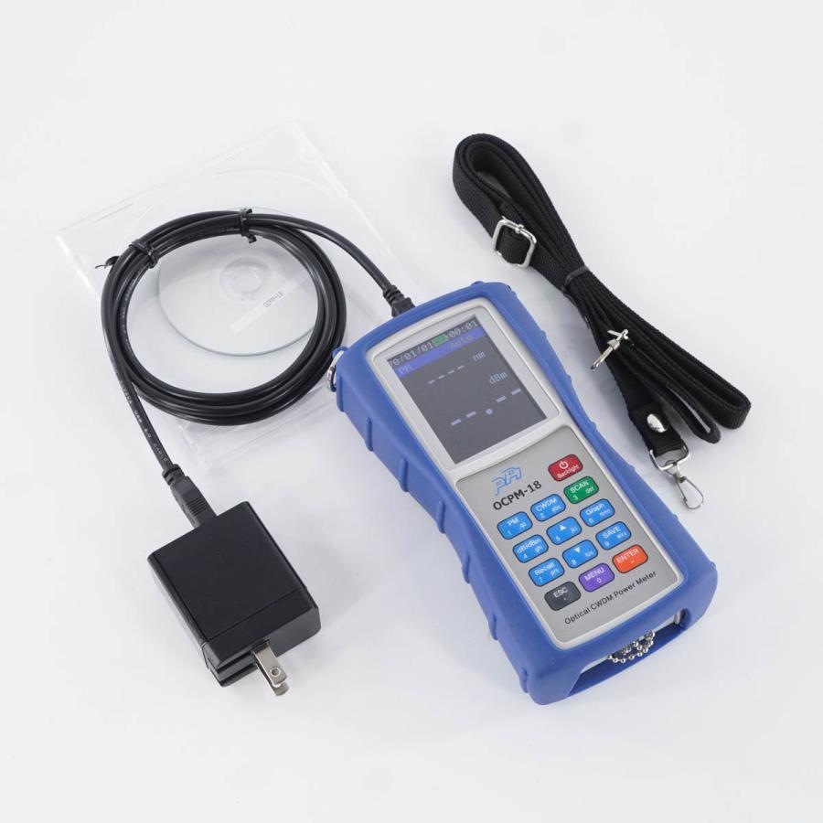 [DW]USED 8日保証 09/2021CAL PPI OCPM-18 Optical CWDM Power Meter ACアダプター ...