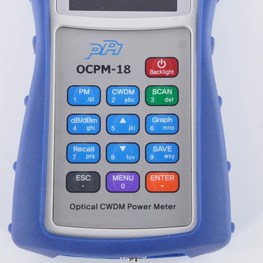 [DW]USED 8日保証 09/2021CAL PPI OCPM-18 Optical CWDM Power Meter ACアダプター ...
