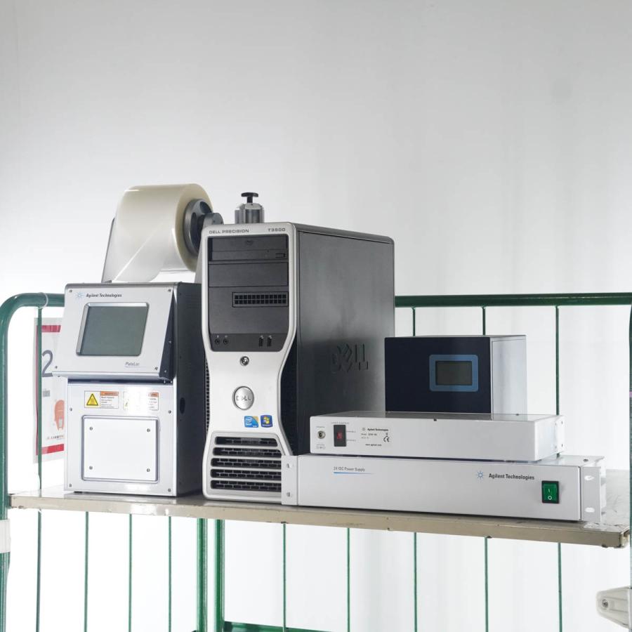 [JB]USED 現状販売 セット Agilent G5522A Bravo PlateLoc BenchCel 4R 16050-1012 ...