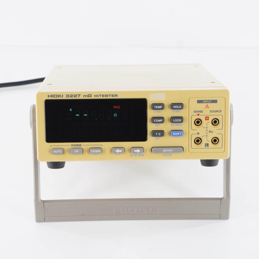 [DW]USED 8日保証 HIOKI 3227 mΩ HiTESTER ミリオームハイテスター 9188 [04776-0004] : ソク ...