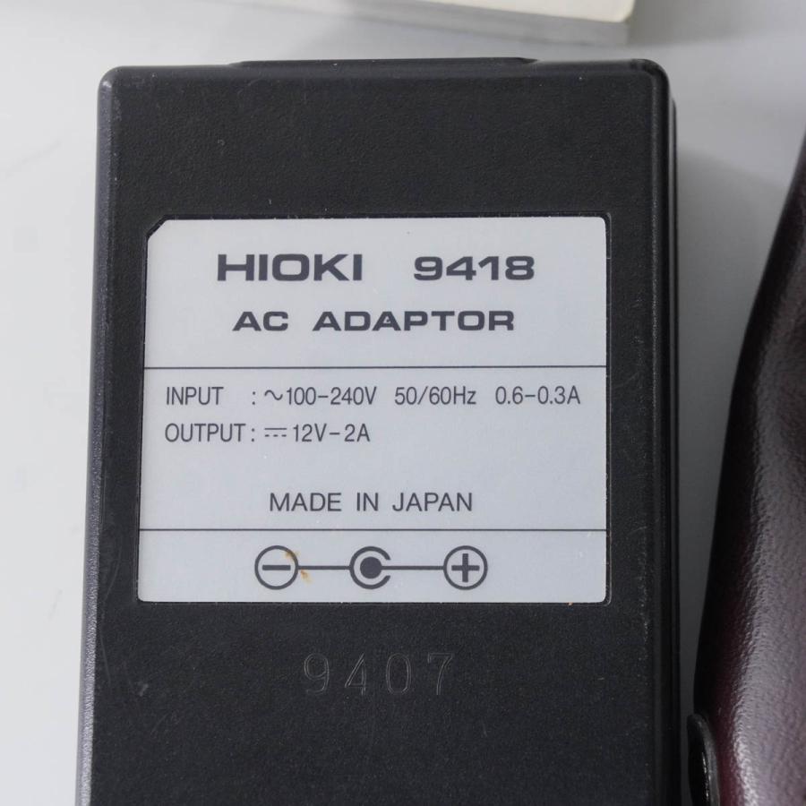 [DW]USED 8日保証 HIOKI 8804 MEMORY HiCORDER メモリーハイコーダー 9306 9307 ACアダプター ...