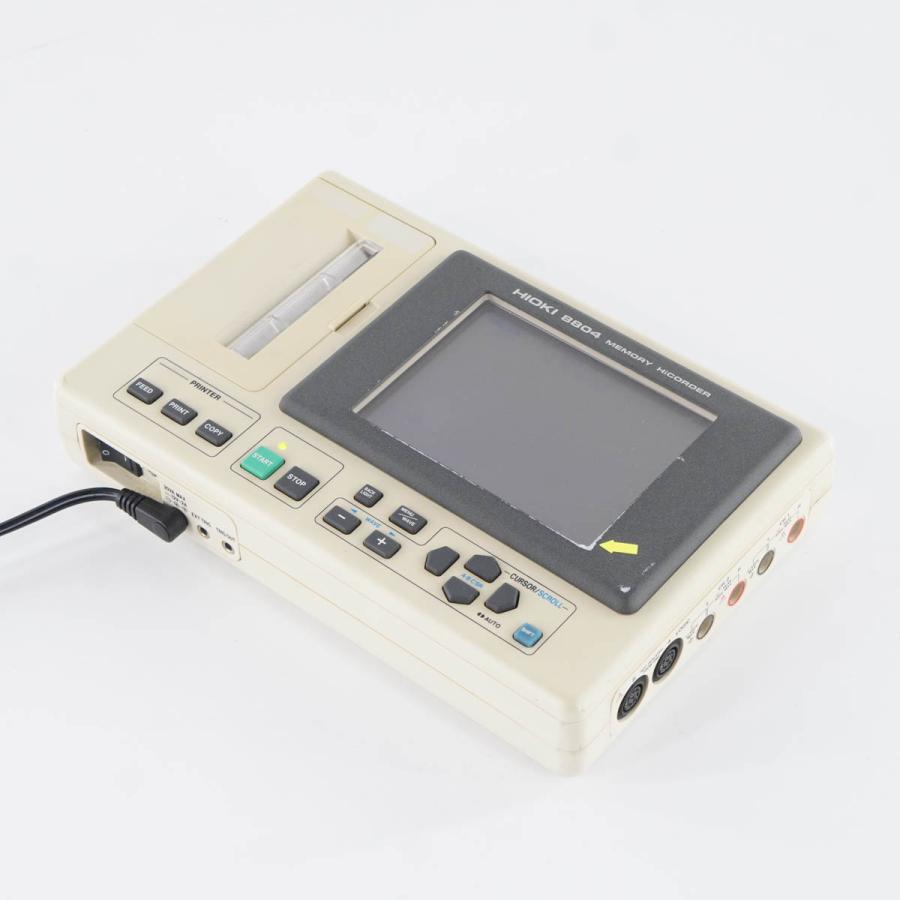 [DW]USED 8日保証 HIOKI 8804 MEMORY HiCORDER メモリーハイコーダー 9306 9307 ACアダプター ...