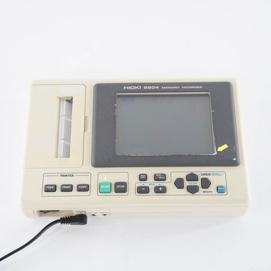 [DW]USED 8日保証 HIOKI 8804 MEMORY HiCORDER メモリーハイコーダー 9306 9307 ACアダプター ...
