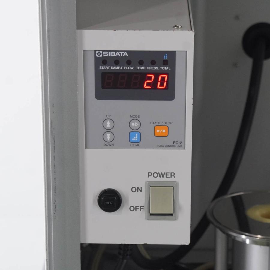 [DW]USED 8日保証 SIBATA HV-700F HIGH VOLUME AIR SAMPLER ハイボリウムエアサンプラー 取扱説明 ...