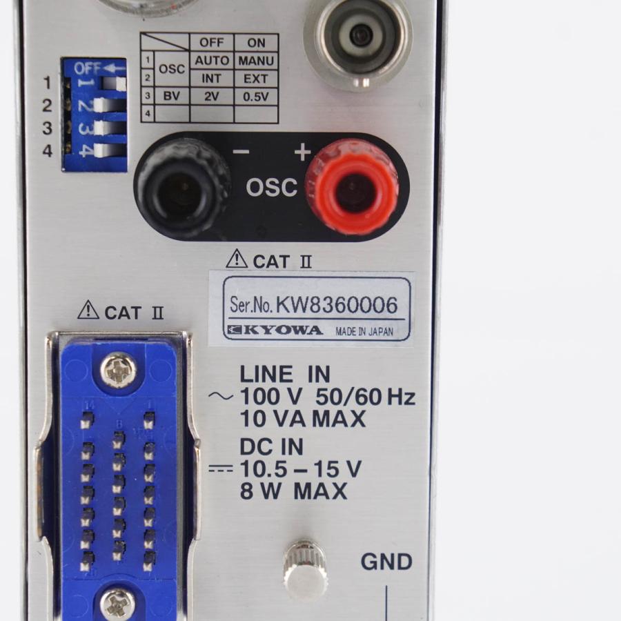 [DW]USED 8日保証 校正2023年12月まで有効 KYOWA DPM-913B STRAIN AMPLIFIER 電源コード 取扱説明書 [04779-0185] : DIRWINGS ...
