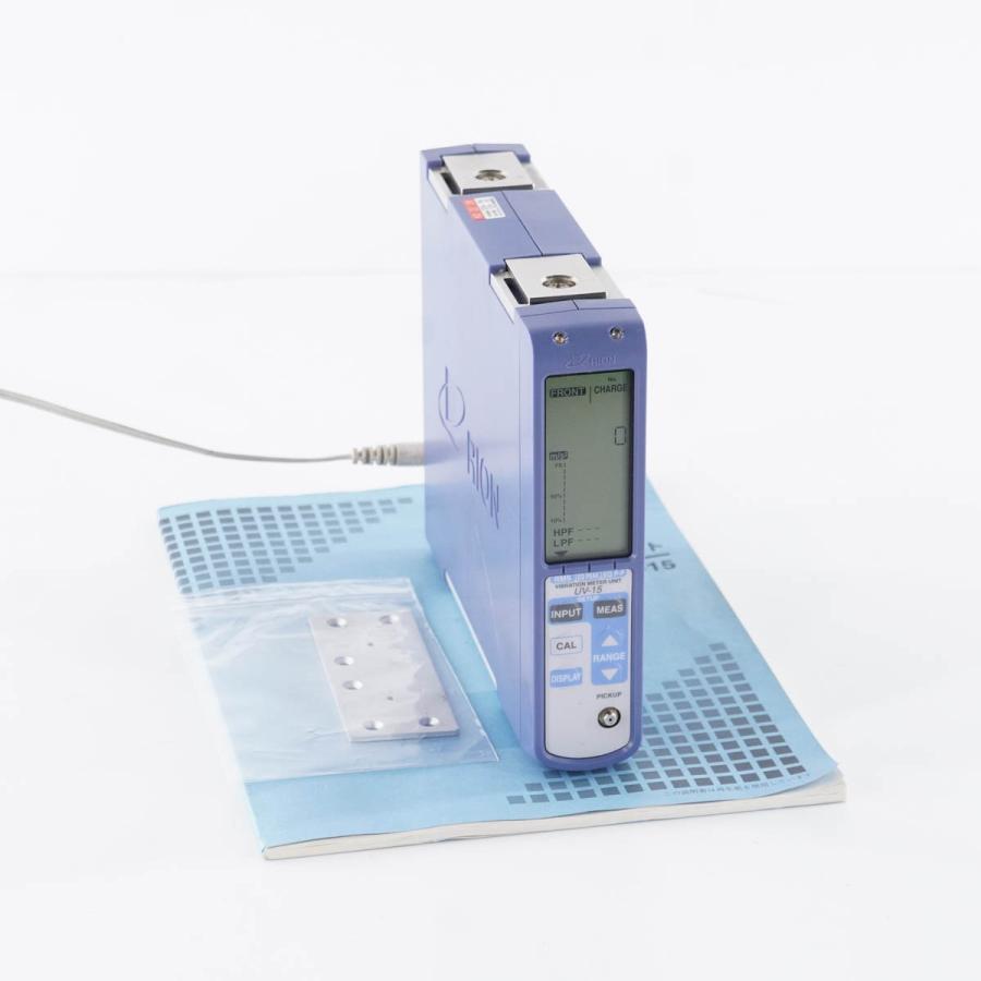 [DW]USED 8日保証 4台入荷 校正2023年8月まで有効 RION UV-15 VIBRATION METER UNIT 取扱説明書 [04779-0758] : ソクラボショップ ...