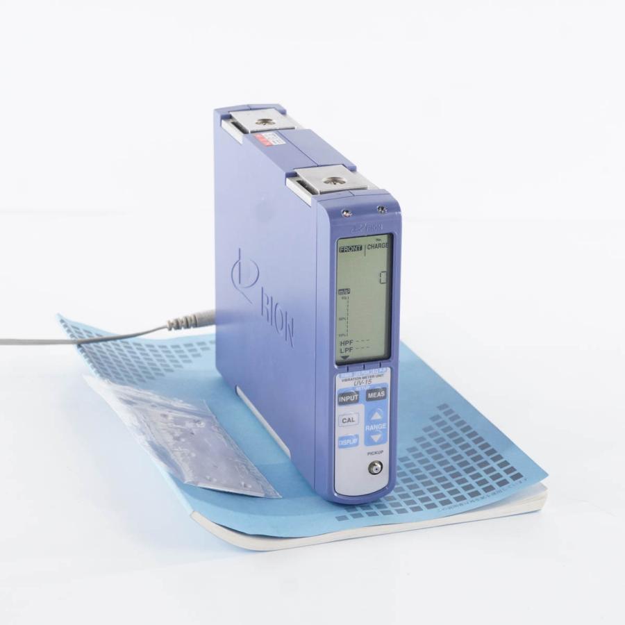 [DW]USED 8日保証 校正2023年10月まで有効 RION UV-15 VIBRATION METER UNIT 取扱説明書 [04779-0768] : ソクラボショップ - 通販 ...