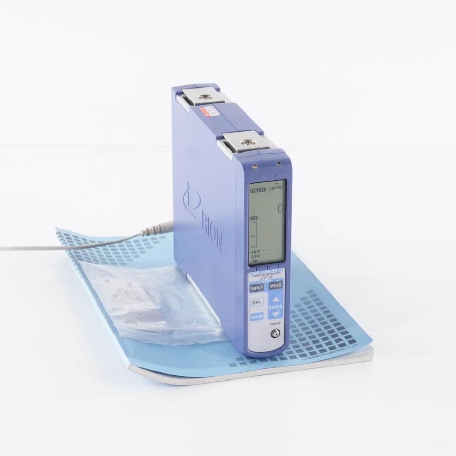 [DW]USED 8日保証 03/2022CAL RION UV-15 VIBRATION METER UNIT 取扱説明書 [04779-0774] : 04779-0774 ...