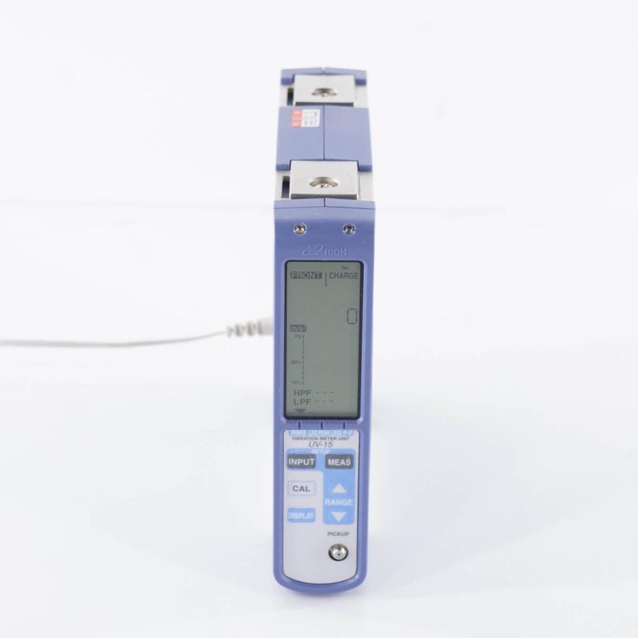[DW]USED 8日保証 03/2022CAL RION UV-15 VIBRATION METER UNIT 取扱説明書 [04779-0774] : 04779-0774 ...