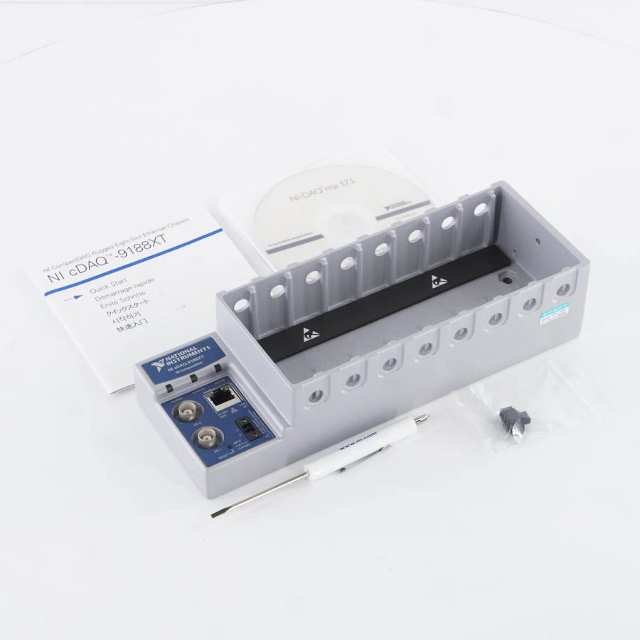 [DW]USED 8日保証 NATIONAL INSTRUMENTS cDAQ-9188XT CompactDAQ Ethernet ...