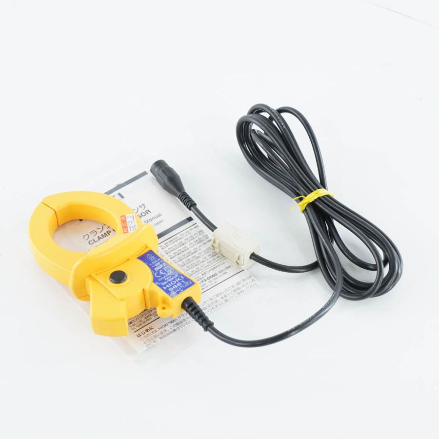 [DW]USED 8日保証 09/2020CAL HIOKI 9661 CLAMP ON SENSOR クランプオンセンサー 取扱説明書 ...