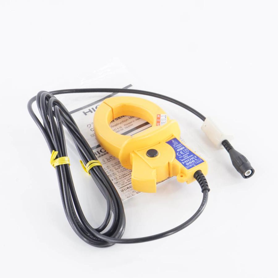 [DW]USED 8日保証 校正2023年8月まで有効 HIOKI 9661 CLAMP ON SENSOR クランプオンセンサー 取扱説明書 ...