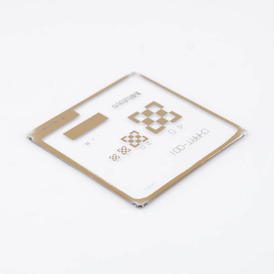 [DW]USED 8日保証 Mitutoyo CHART-001 3-2B-2 Calibration Chart 顕微鏡・投影機関連部品 ...