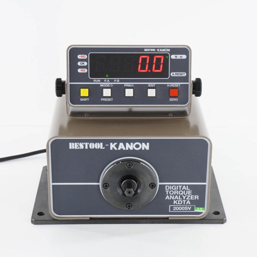 [PG]USED 8日保証 KANON 2000SV KDTA DIGITAL TORQUE ANALYZER デジタルトルクアナライザー ...
