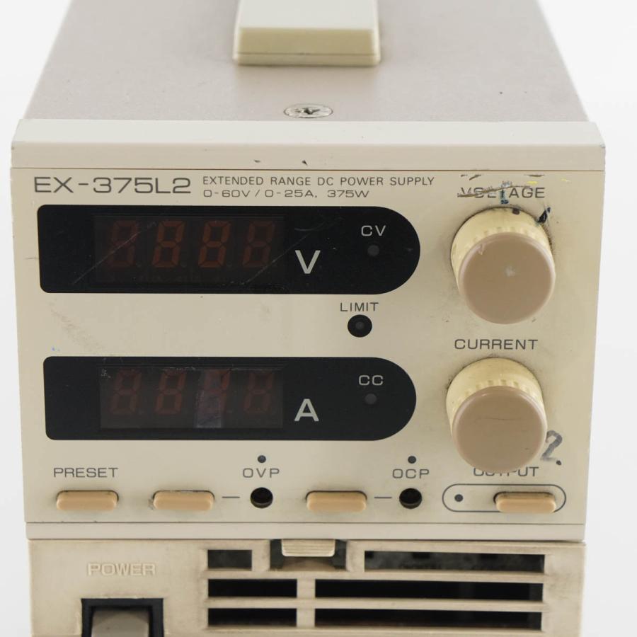 [JB]USED 現状販売 TAKASAGO EX-375L2 EXTENDED RANGE DC POWER SUPPLY 0-60V/0 ...