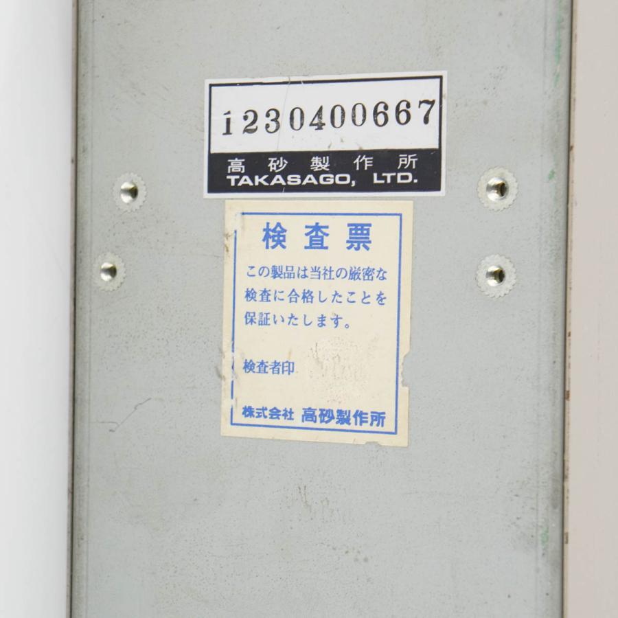 [JB]USED 現状販売 TAKASAGO EX-375L2 EXTENDED RANGE DC POWER SUPPLY 0-60V/0 ...