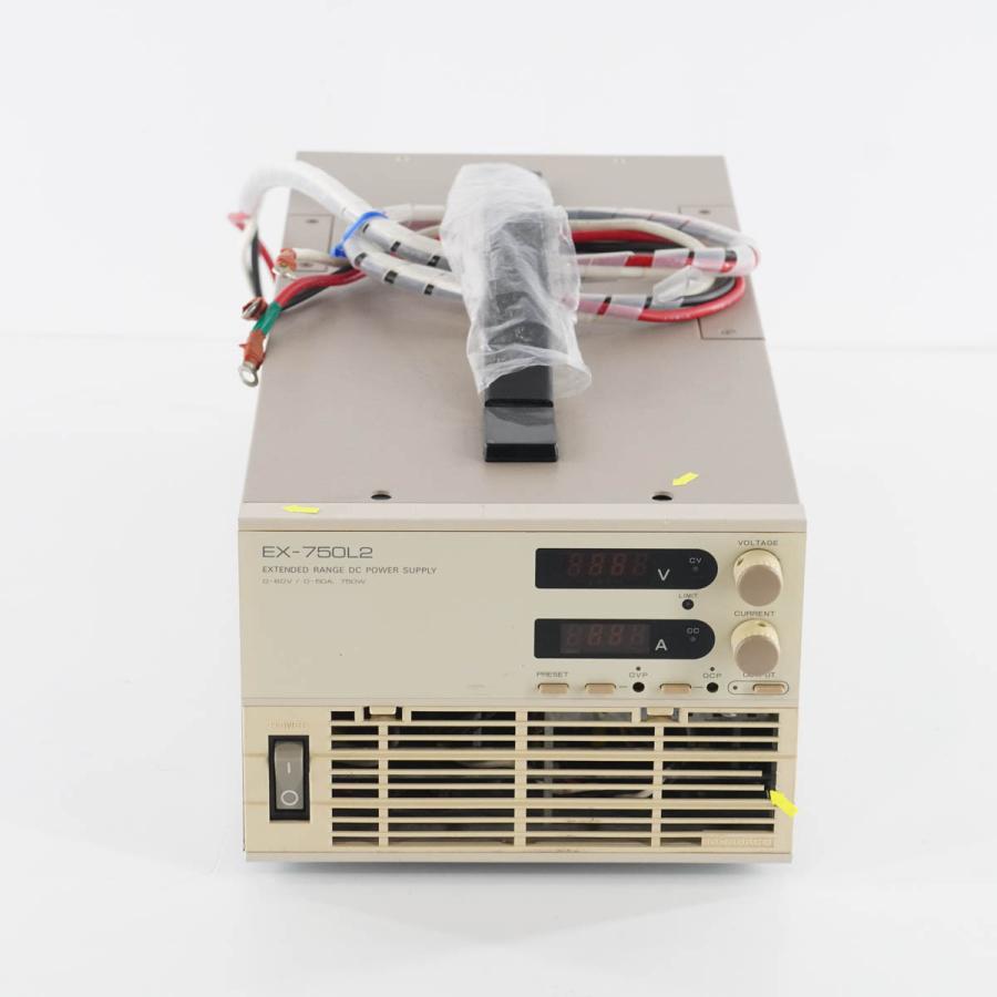 [DW]USED 8日保証 TAKASAGO EX-750L2 EXTENDED RANGE DC POWER SUPPLY 0-60V/0 ...