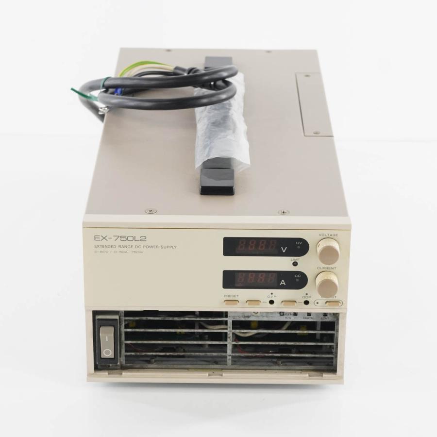 [JB]USED 現状販売 TAKASAGO EX-750L2 EXTENDED RANGE DC POWER SUPPLY 0-60V/0 ...