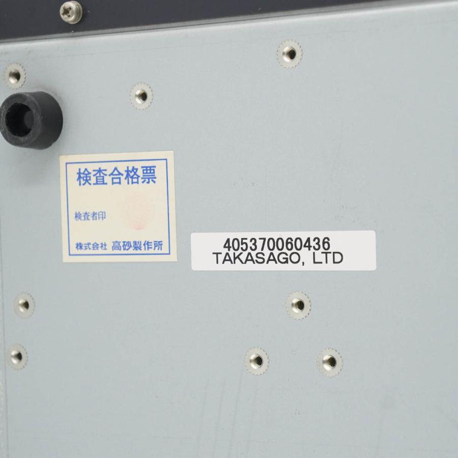 [JB]USED 現状販売 TAKASAGO EX-750L2 EXTENDED RANGE DC POWER SUPPLY 0-60V/0 ...