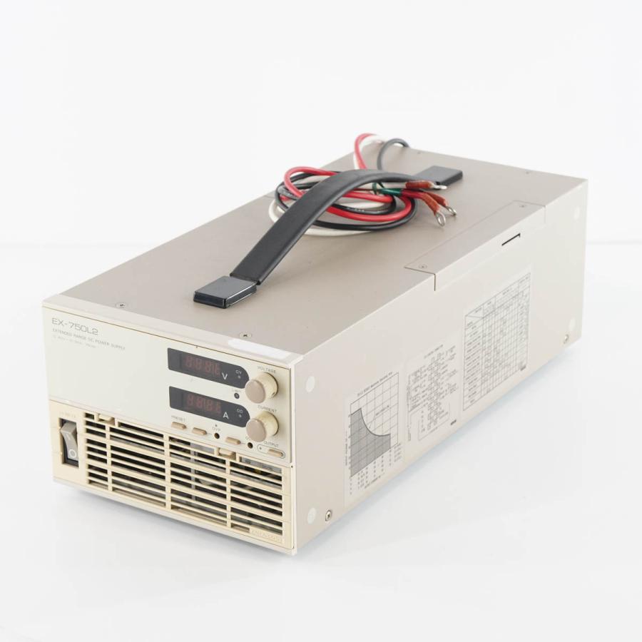[DW]USED 8日保証 TAKASAGO EX-750L2 EXTENDED RANGE DC POWER SUPPLY 0-60V/0 ...