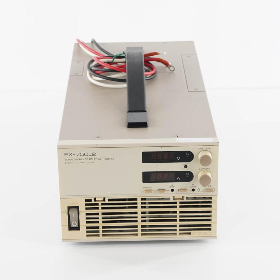 [DW]USED 8日保証 TAKASAGO EX-750L2 EXTENDED RANGE DC POWER SUPPLY 0-60V/0 ...
