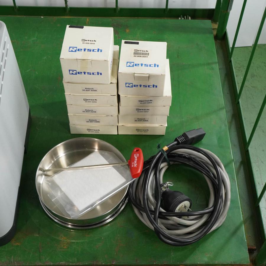 [DW]USED 8日保証 Retsch ZM 200 ZM200 Ultra Centrifugal Mill 超遠心粉砕機 単相200V ...