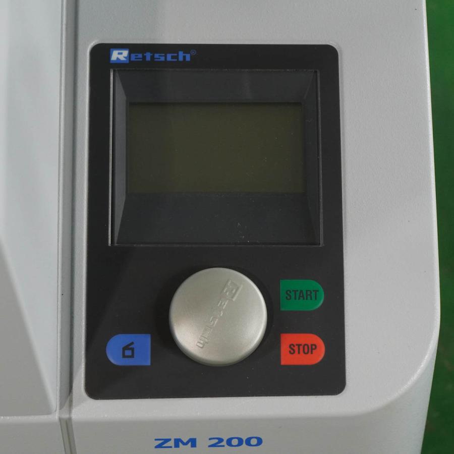 [DW]USED 8日保証 Retsch ZM 200 ZM200 Ultra Centrifugal Mill 超遠心粉砕機 単相200V ...